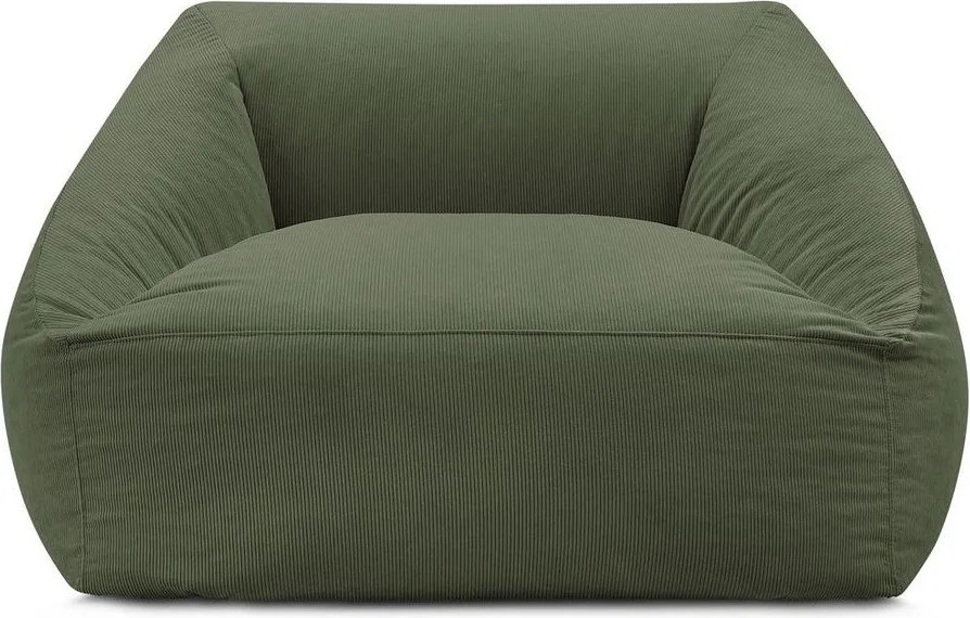 Zelené manšestrové křeslo Lilibet – Bobochic Paris