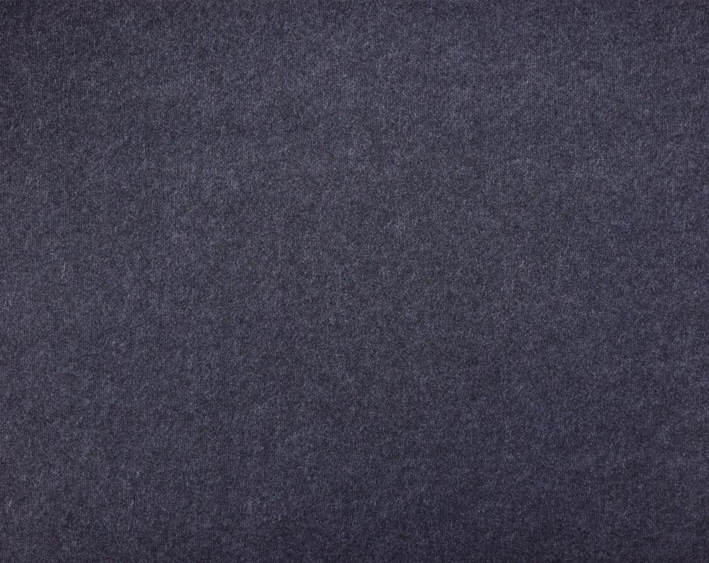 Betap koberce SUPER CENA: Černý univerzální koberec metrážní - Rozměr na míru bez obšití cm