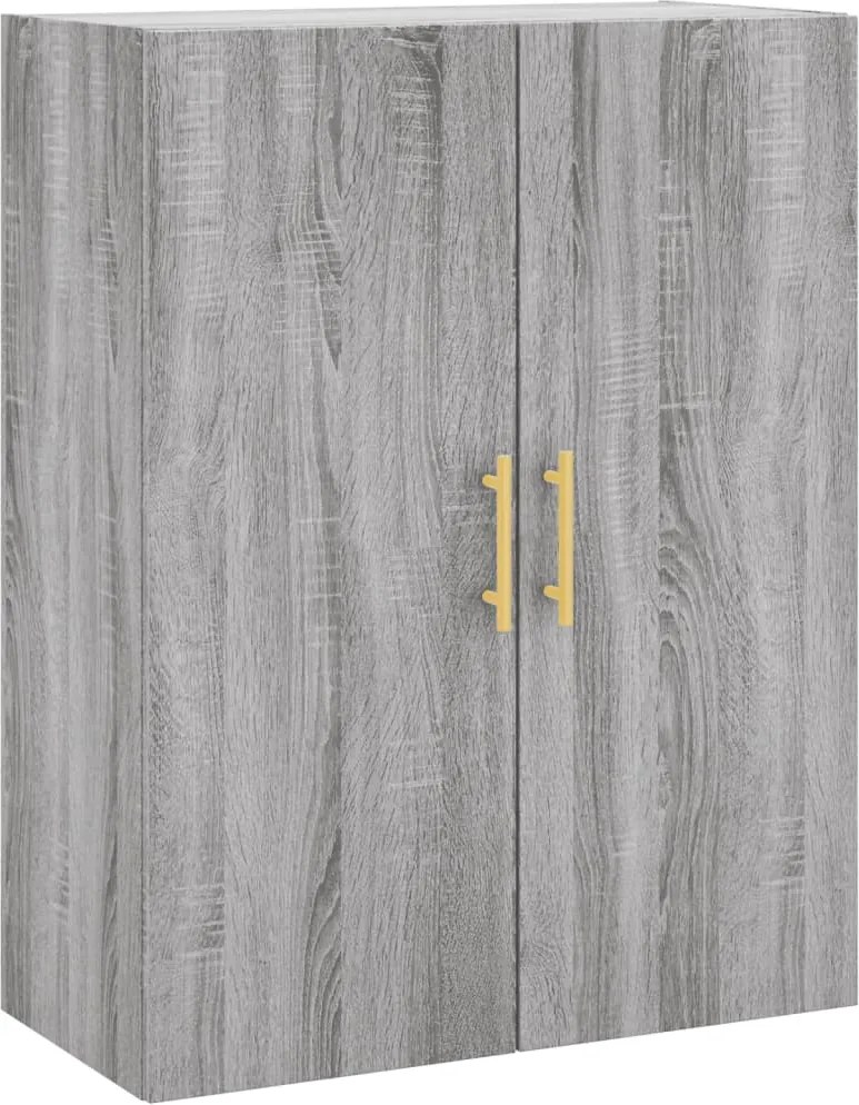 Skříň highboard šedá sonoma 69,5 x 34 x 180 cm kompozitní dřevo 3198143