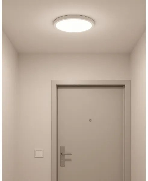 LED Stropní svítidlo LED/24W/230V 3000/4000/6500K pr. 30 cm bílá