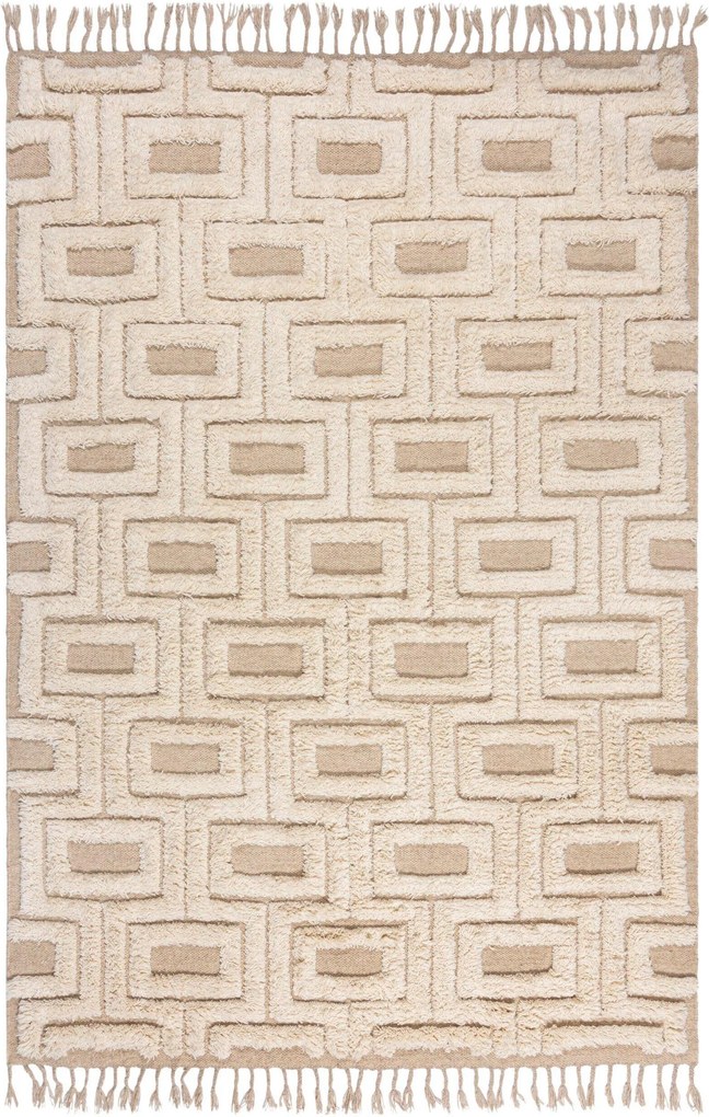 XXXLutz VLNĚNÝ KOBEREC, 120/170 cm přírodní barvy Flair Rugs - Online Only koberce & rohožky - 003165040801