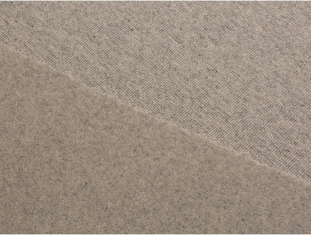 Taupe vlněný koberec 200x300 cm Abstract – Micadoni