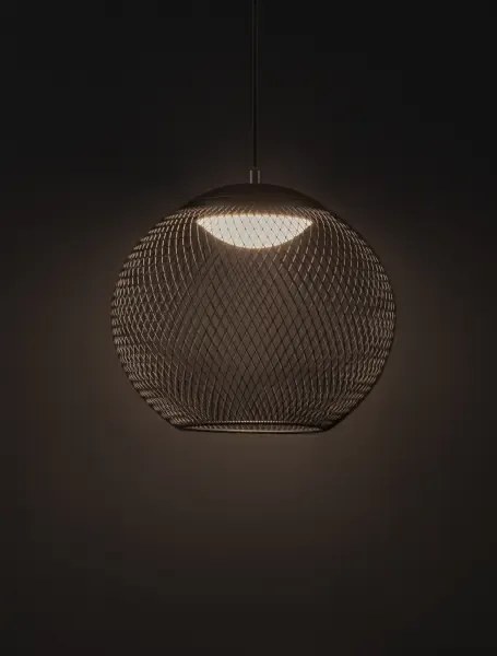 LED černá designová svítilna Kinetic 153