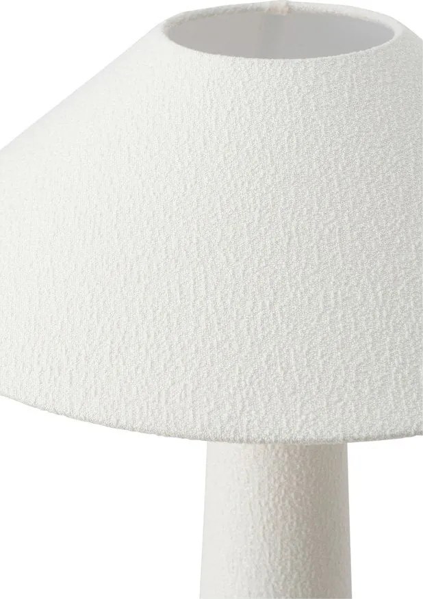 Bílá látková stojací lampa (výška 123 cm) Mila – Ellos Home