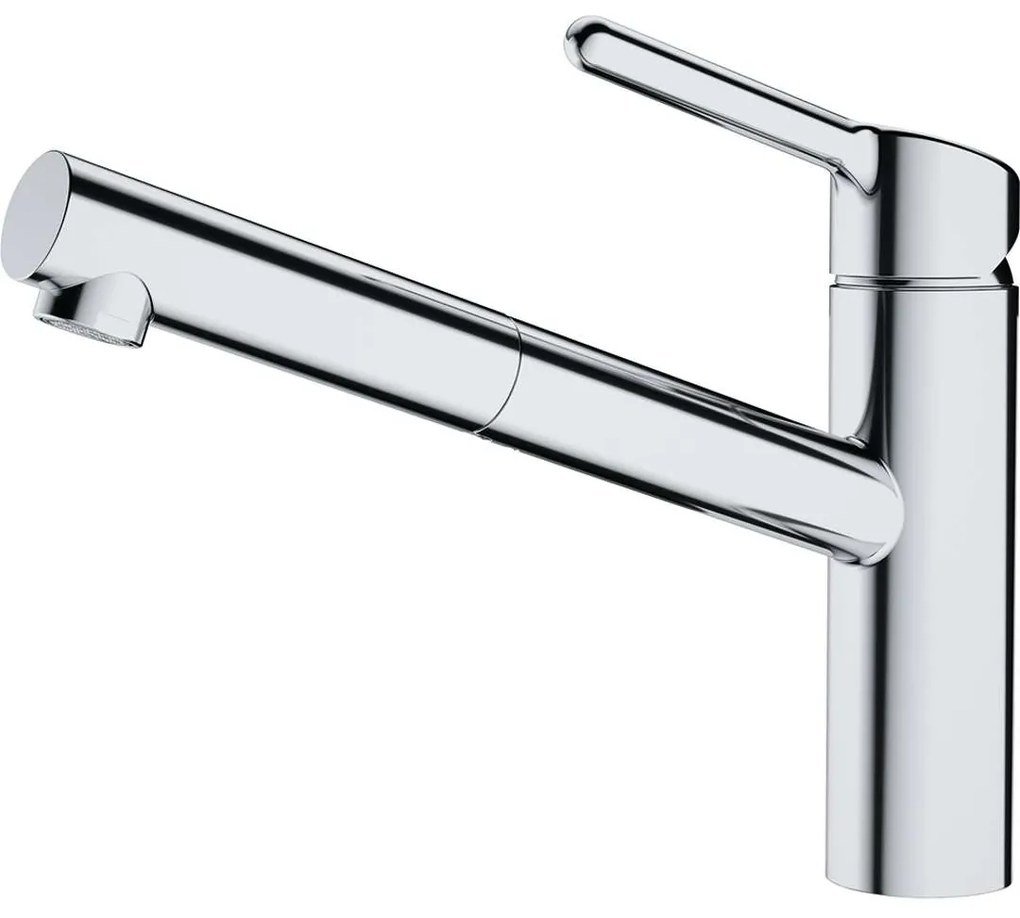 Franke Orbit - Dřezová baterie FC 3055.031 s výsuvnou koncovkou, chrom 115.0623.055