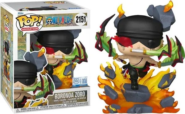 Funko POP! #2151 Animation: One Piece - Roronoa Zoro (King of Hell) (Premium)