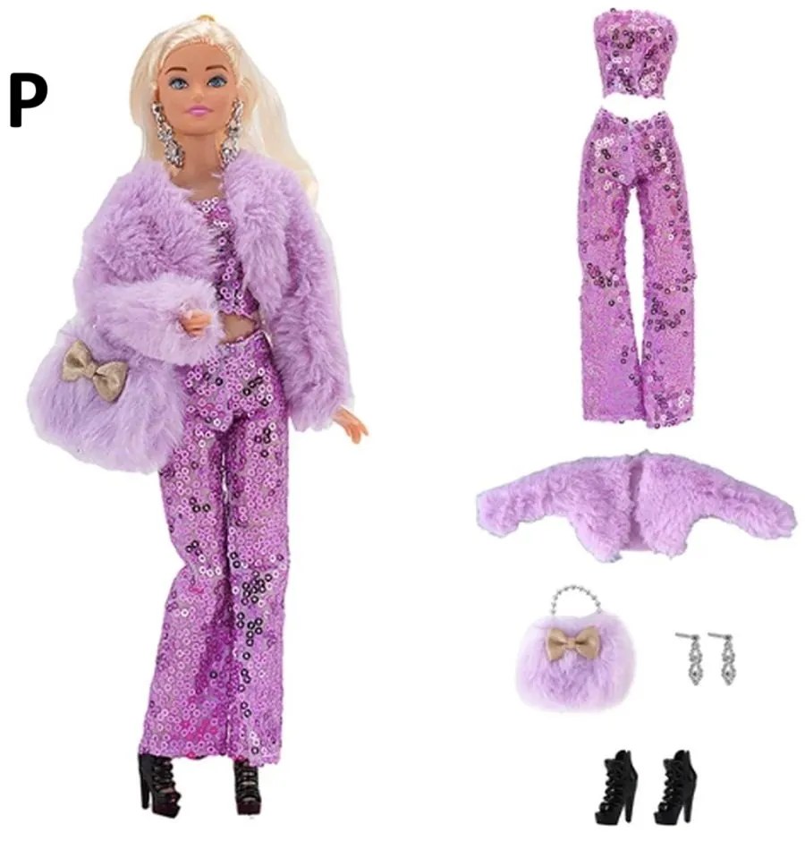 Šatičky pro panenku Barbie (30 cm) Varianta: P