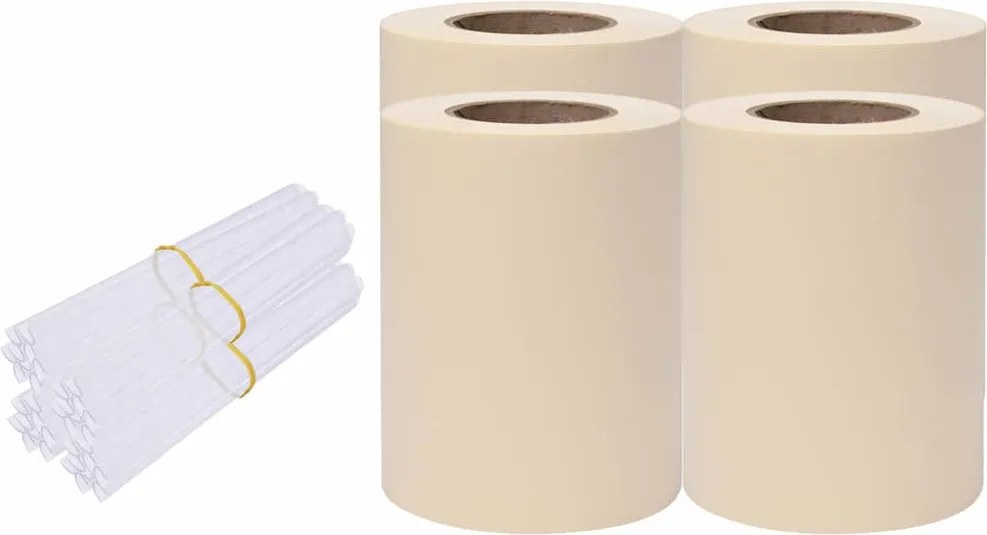 Zatemňovací lišty PVC 140x0,19 m krémové 147857