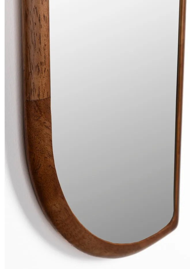 Nástěnné zrcadlo s dřevěným rámem 26x120 cm Nyko – White Label