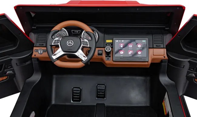 Elektrické autíčko Mercedes Benz MAYBACH G650 červené