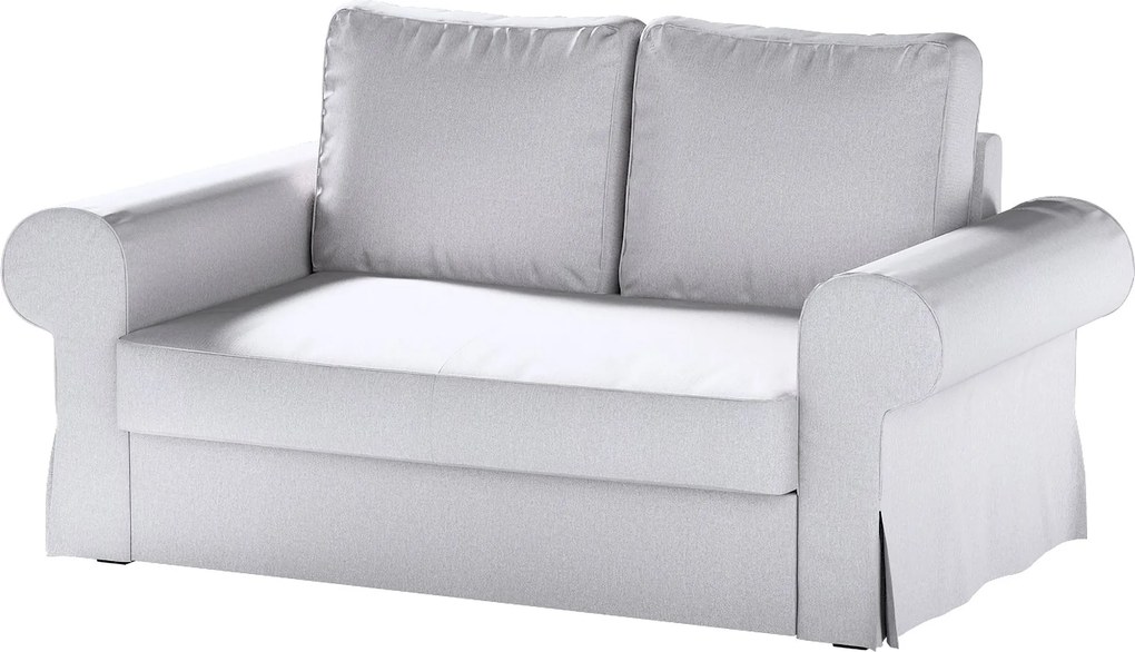 Potah na pohovku IKEA Backabro 2-místná, rozkládací barva šedá látka pletený vzor