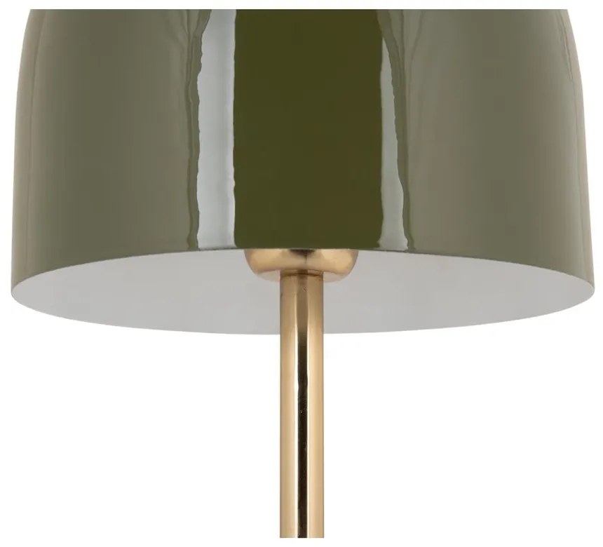 Khaki stolní lampa s kovovým stínidlem (výška 50 cm) Manta – Leitmotiv
