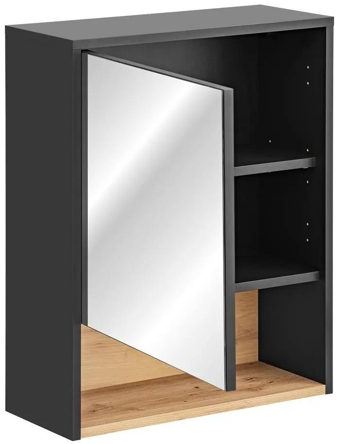Koupelnová skříňka BORNEA 840 - závěsné zrcadlo 60