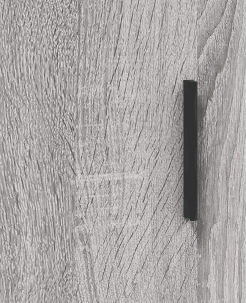 vidaXL Příborník 34,5 x 34 x 90 cm kompozitní dřevo [828818] Barva: kouřový dub