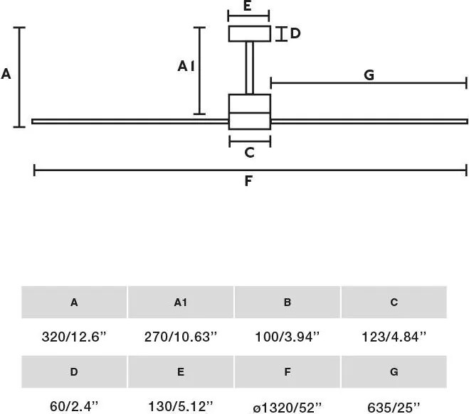 FARO 33762 AMELIA stropní ventilátor, šedá - FARO