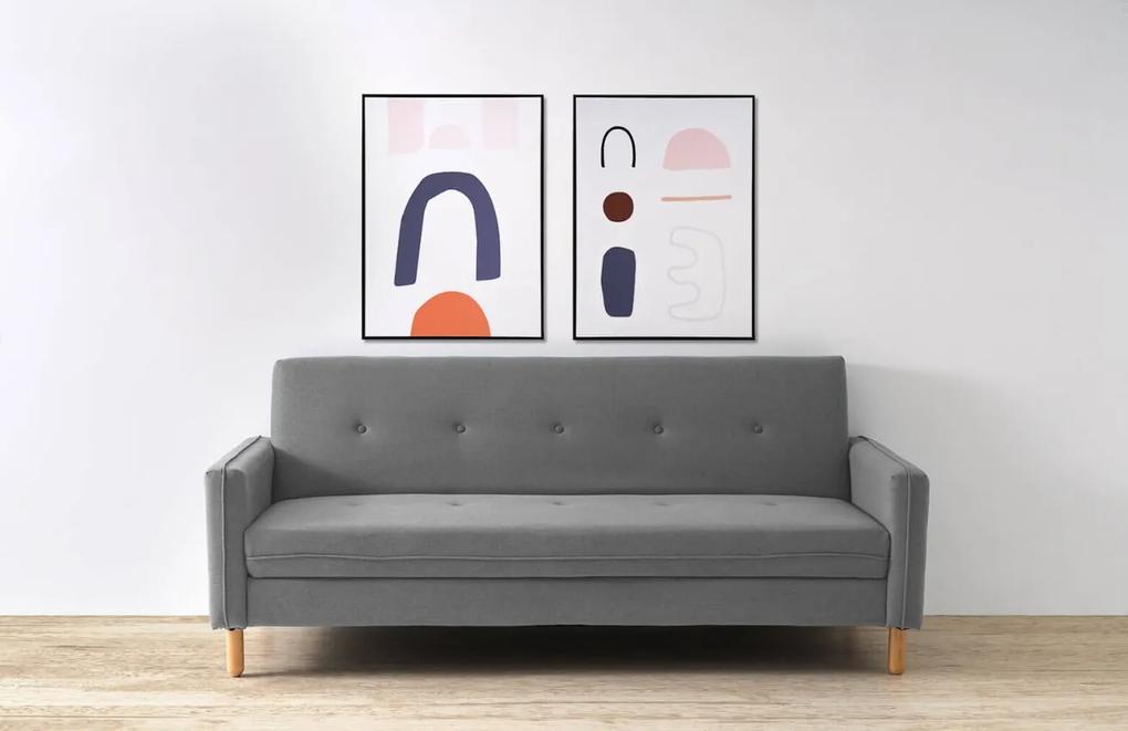 Set dvou abstraktních obrazů Somcasa Arch 80 x 60 cm