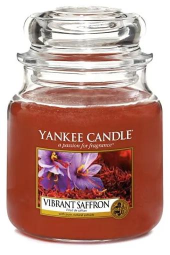 Vonná svíčka Yankee Candle Šafrán, doba hoření 65 - 90 hodin