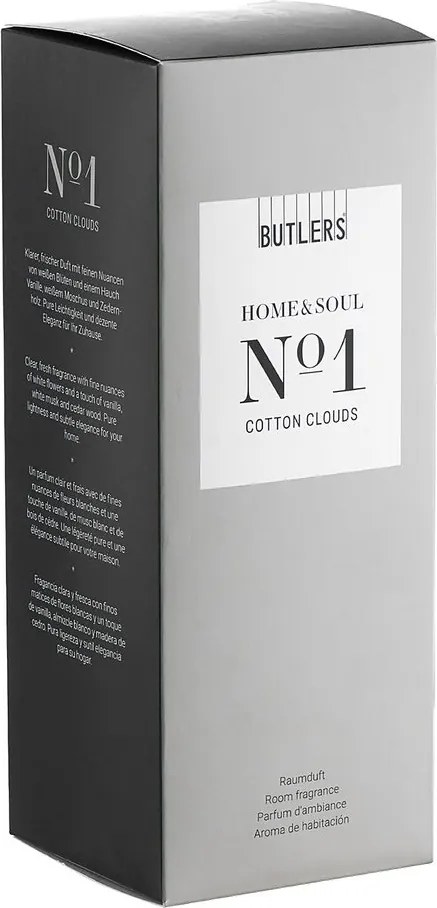 Butlers HOME & SOUL Vůně do bytu Cotton Clouds 110 ml