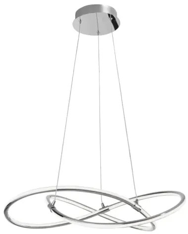 LED lustr Martino 60 Chrome