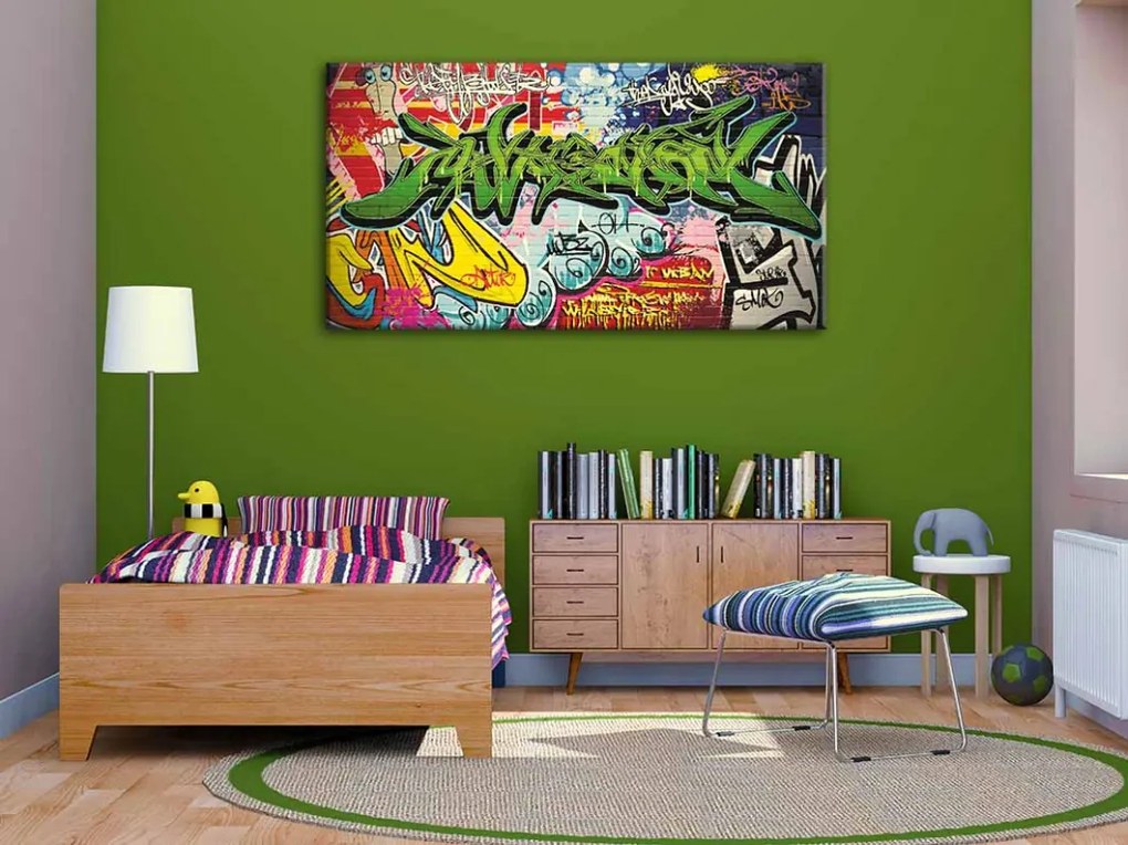 Obraz dětské graffiti Velikost (šířka x výška): 130x70 cm