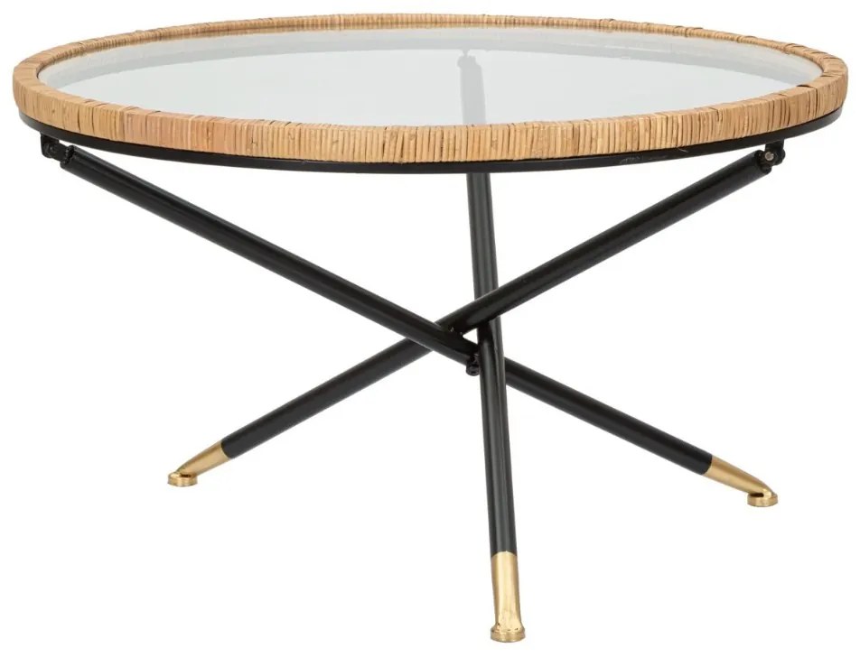 Designový konferenční stolek Vasundhara 80 cm vícebarevný