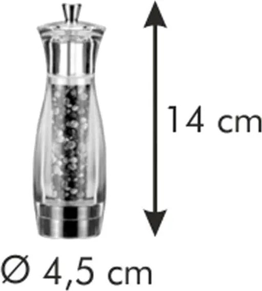 Tescoma Virgo Mlýnek na pepř 14 cm, 14 cm
