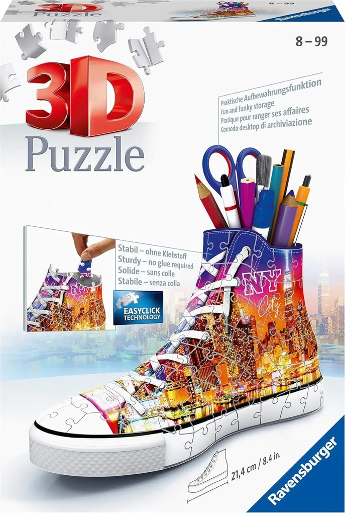Ravensburger 3d puzzle kecka new york city 108 dílků