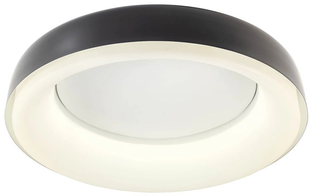 Redo group Redo Dip, černé stropní/závěsné svítidlo, LED 40W, 2700-6500K, průměr 62,4cm