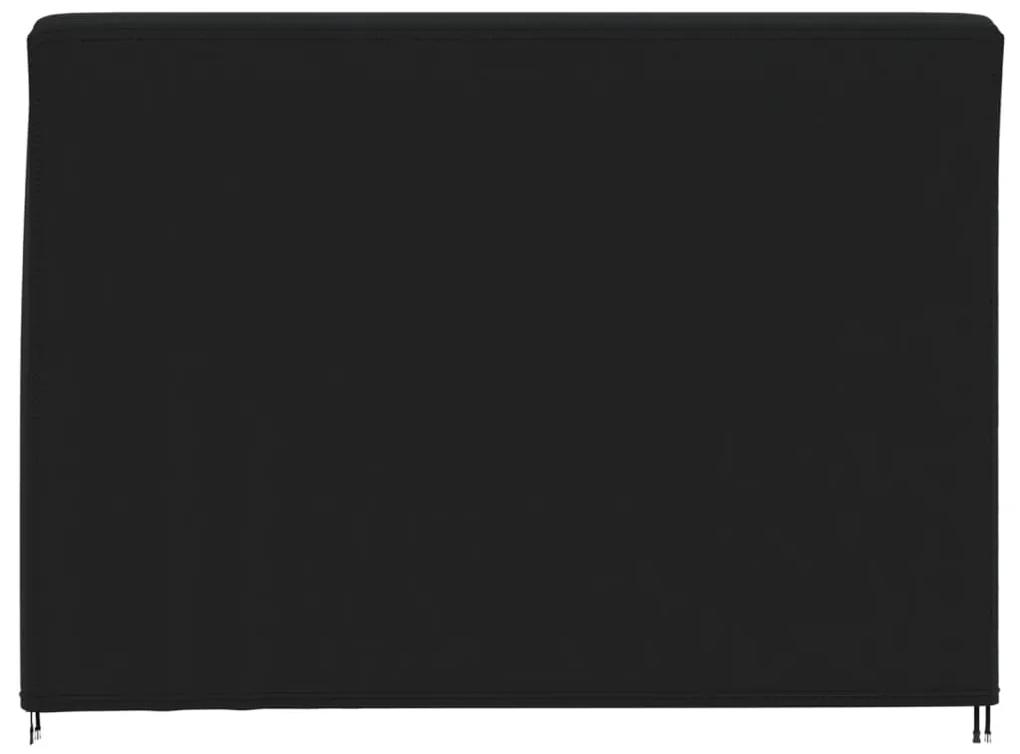 Plachta na zahradní houpačku černá 220x150x150 cm 420D oxford - Default Title