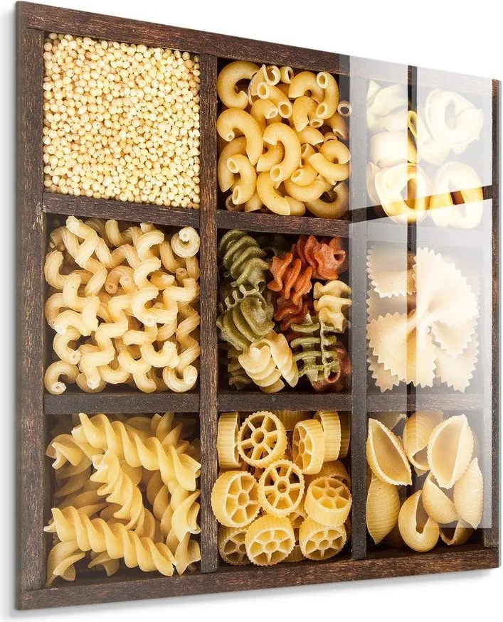 Skleněný obraz 30x30 cm Pasta Box – Styler
