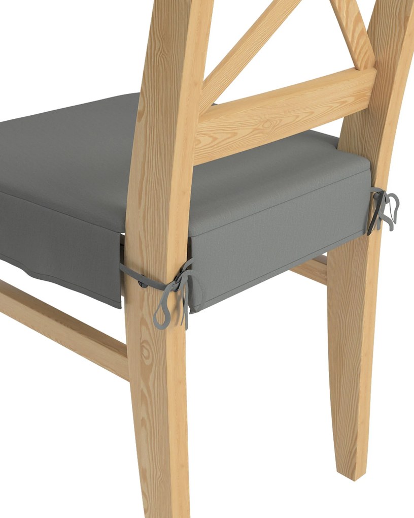 Sedák na židli IKEA Ingolf barva šedá