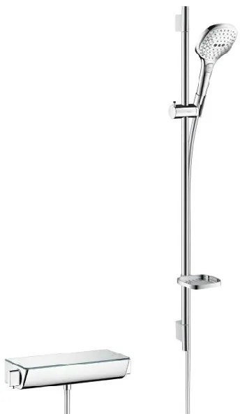 Hansgrohe Raindance Select E - Sprchový set 120 s termostatem Ecostat Select, 3 proudy, chrom 27039000