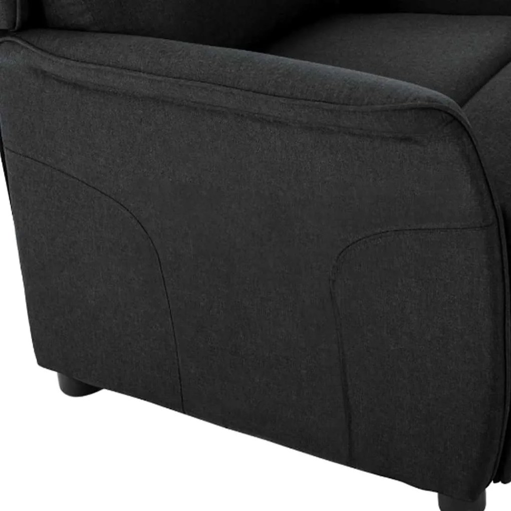 Polohovací křeslo Černá Polyester 340154