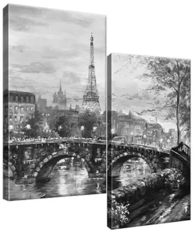 Tištěný obraz Most v Paříži 60x60cm 3569A_2A