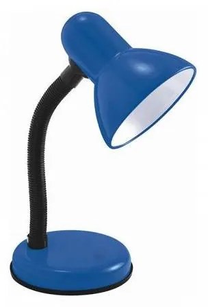 LED retro kancelářská stolní lampa MICHIGAN, 5W, teplá bílá, RGB, modrá Plx MICHIGAN
