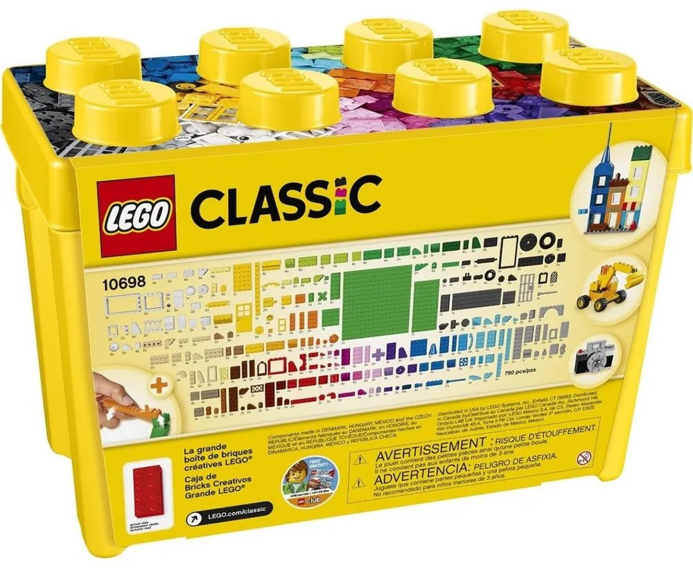 LEGO Classic velký kreativní box 10698