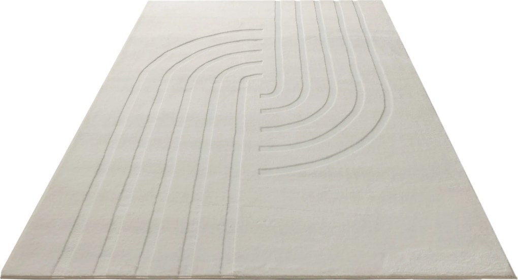 Kusový koberec Zen Deluxe 700 Cream, 160x230, béžová, obývacia izba, Obsession