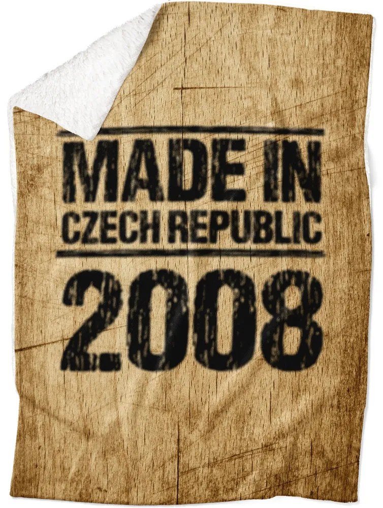 Deka Made In (rok: 2008, Podšití beránkem: ANO)