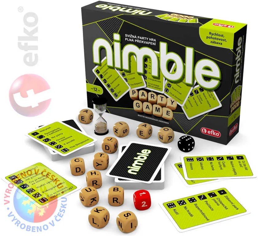 EFKO Hra Nimble postřehová *SPOLEČENSKÉ HRY* ef54954
