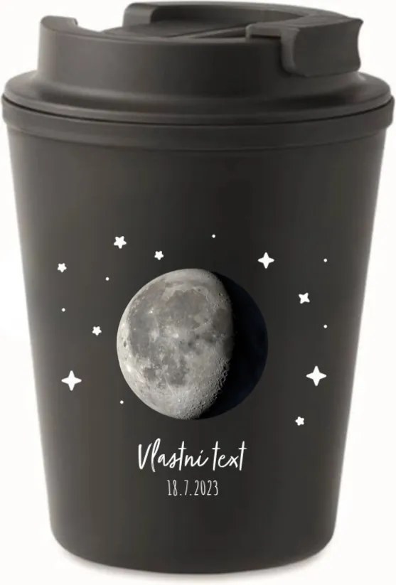 Personalizovaný cestovní termohrnek s měsíční fází