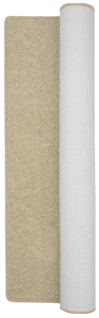 Vopi, Běhoun na míru Color Shaggy béžový, šíře 100 cm, béžová, dětský pokoj