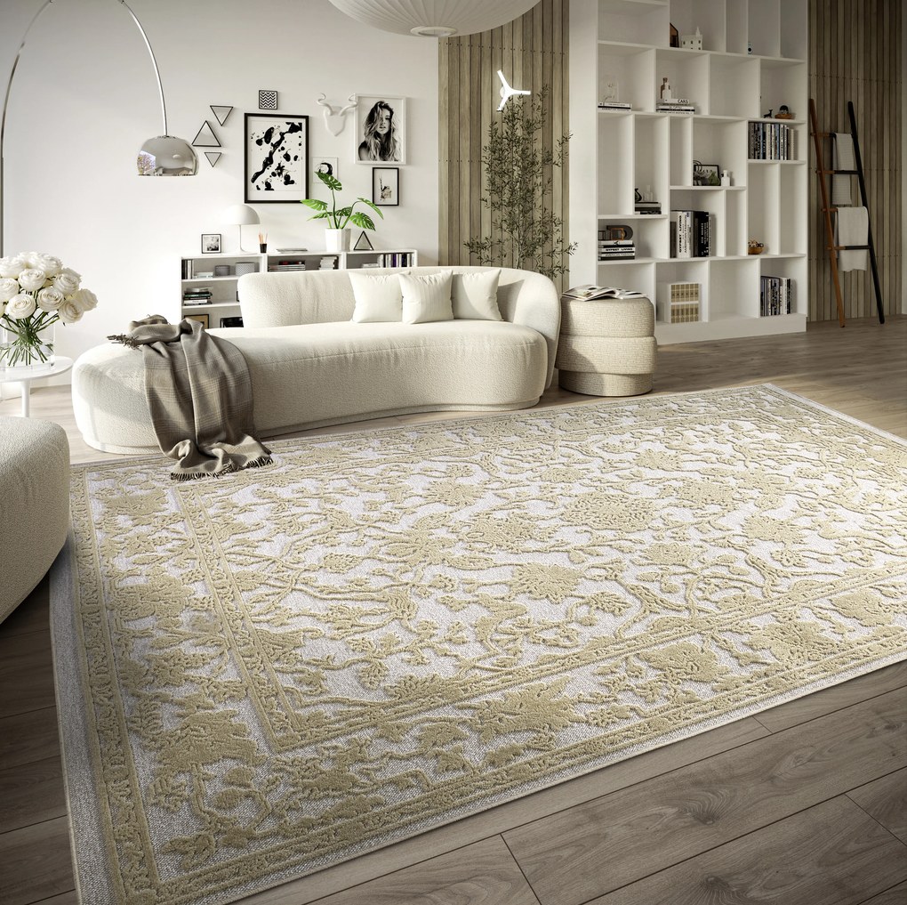 Villeroy & Boch Kusový koberec 106146 Cream, 200x290, béžová, ložnice