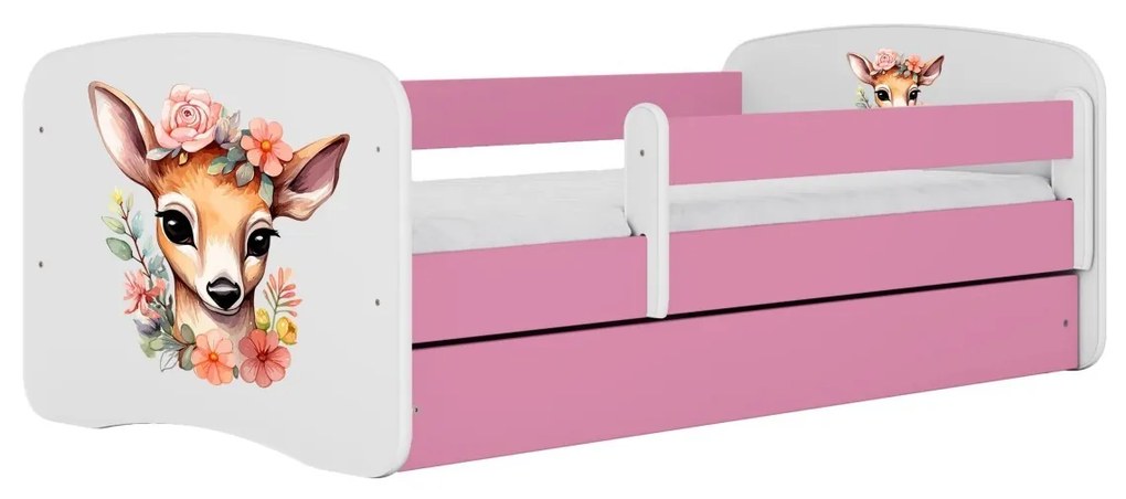 Dětská postel Babydreams Koloušek růžová