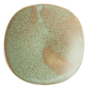 Made in Japan (MIJ) Green Fade Tapas Talíř, 17,5 cm