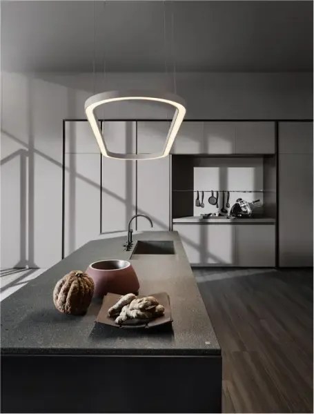 LED lustr Cuppe 120 bílé