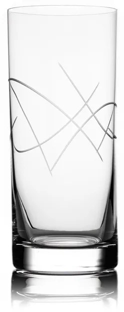 Crystalex - Bohemia Crystal Sklenice na nealko Barline Waves 300 ml. 6 ks