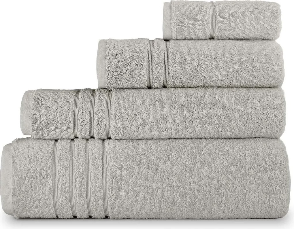 Ručníky a osušky COMFORT DI CASA NUO - světle šedá Velikost: ručníček 30 x 50