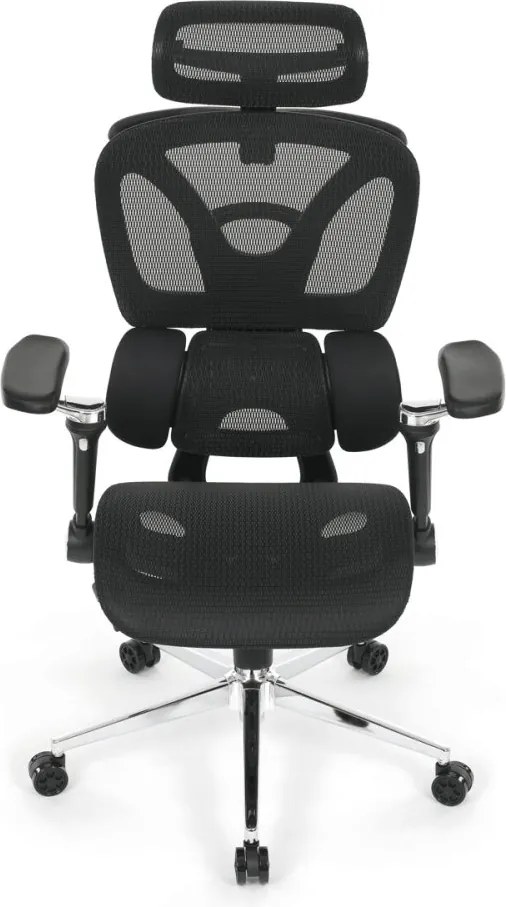 Kancelářská židle, synchronní mechanismus, černá síťovina, KA-B2363 BK – Barva (vyberte): černá (78 x 68) cm černá