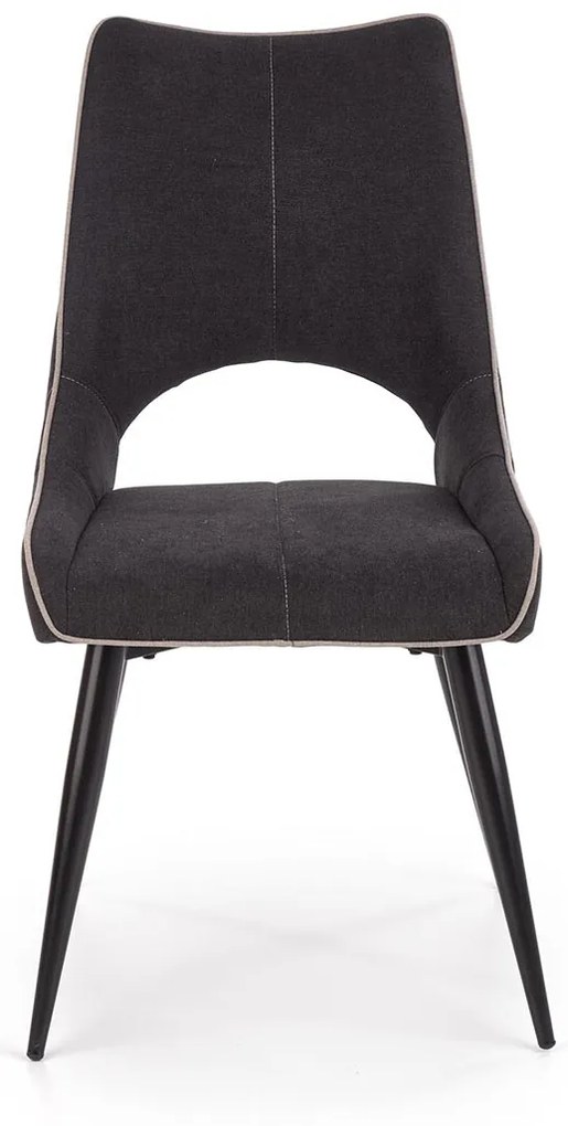 Židle K369 temný popel Halmar