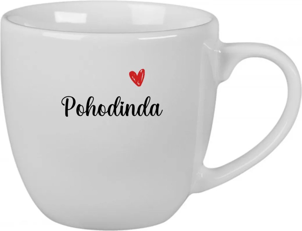 Personalizovaný keramický hrníček Pohodinda 400 ml